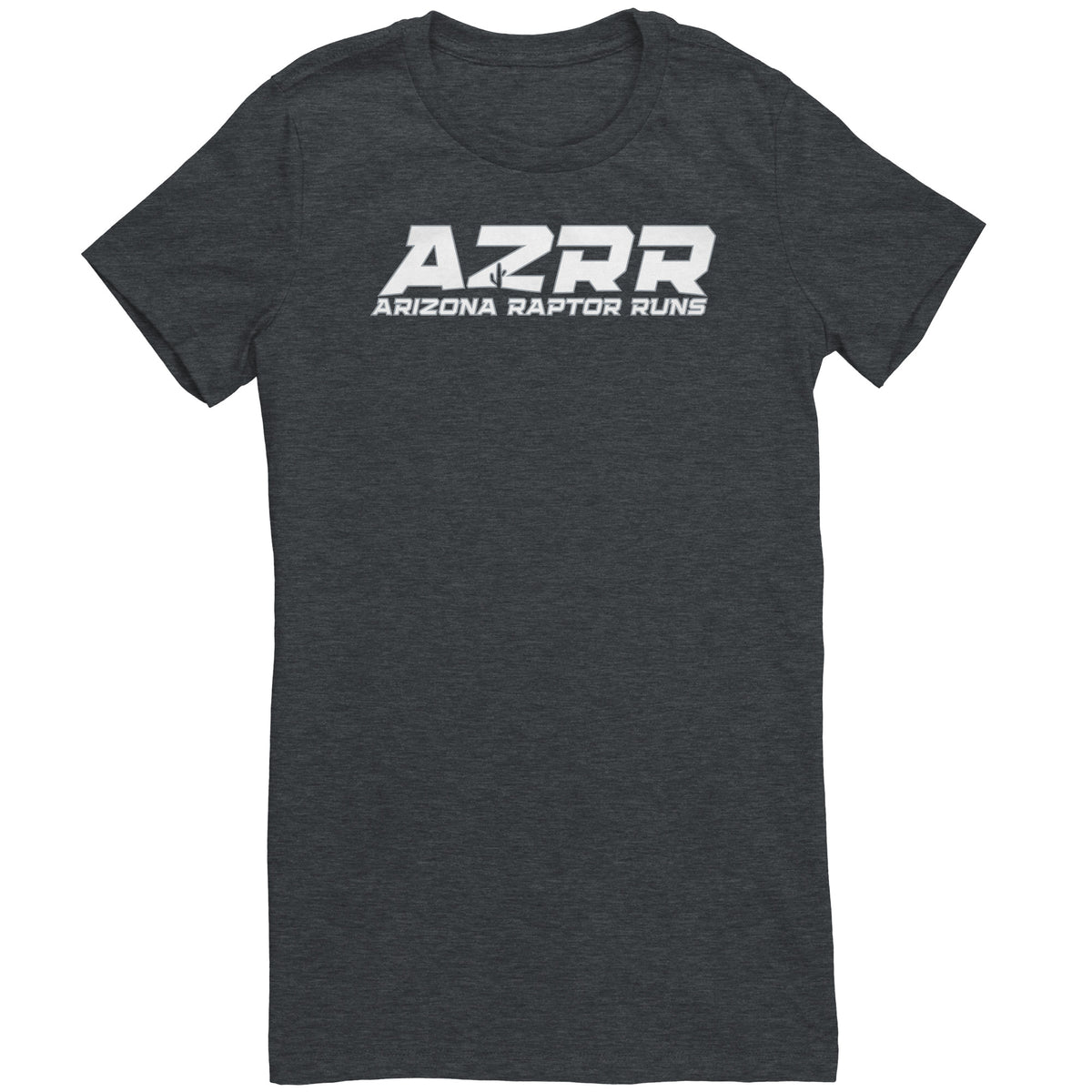 AZRR 2025 Short Sleeve White Logo – Arizona Raptor Runs